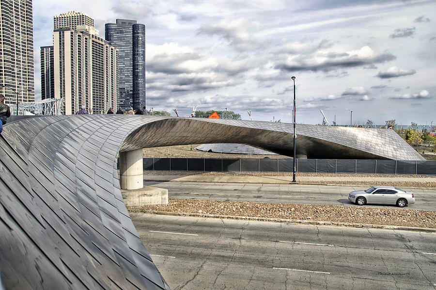 Chicago BP Bridge HDR Photograph by Thomas Woolworth - Pixels
