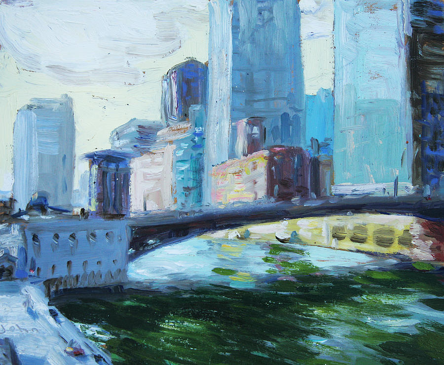 Chicago Painting by John Matthew - Fine Art America