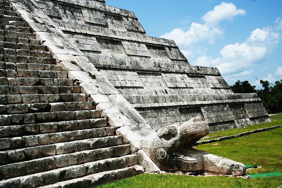 Chichen Itza Pyramid 2 Photograph by Christopher Hoffman - Fine Art America