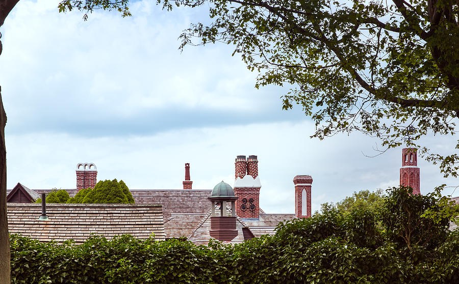 Chimneys Photograph by John M Bailey - Fine Art America