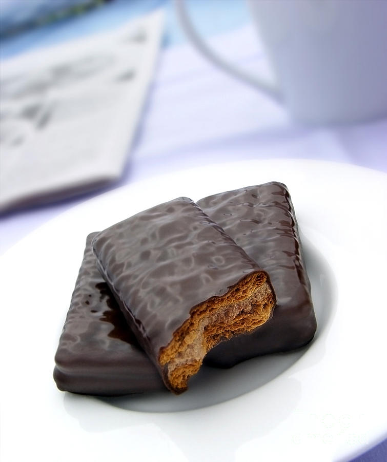 Chocolate Biscuits Photograph by THP Creative - Pixels