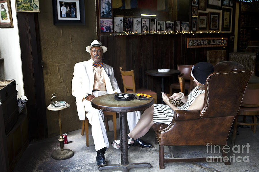 Cigar Cool Photograph by Mark Baker - Fine Art America
