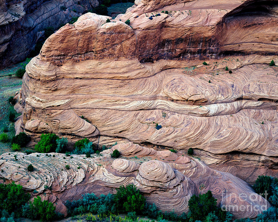 Circular sandstone patterns Photograph by Tracy Knauer - Pixels