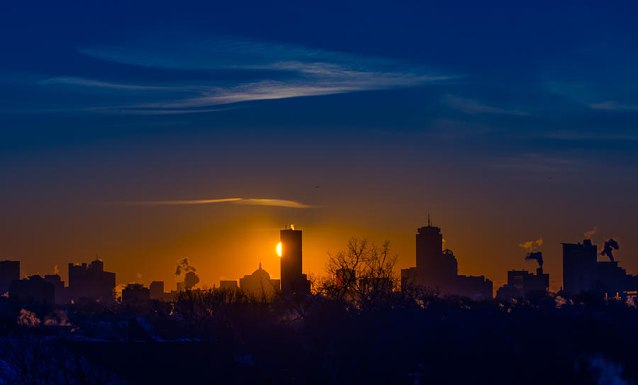 City Eclipse Photograph by Corey O'Neil - Fine Art America