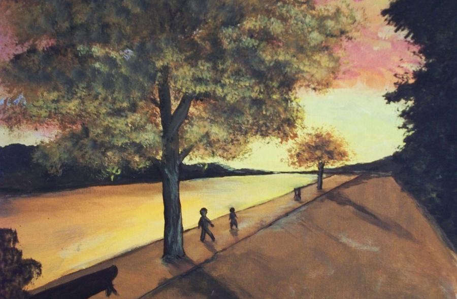 City Limits Painting by Gregory Waters - Fine Art America