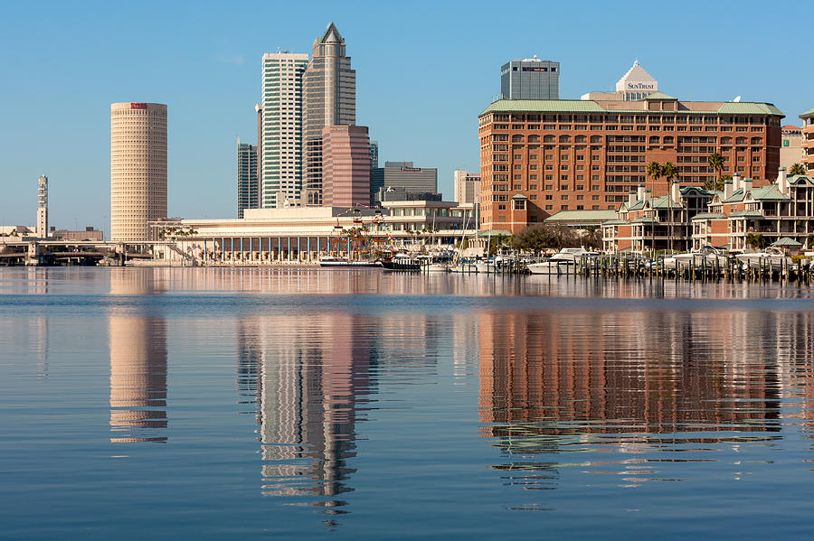 City Reflection Photograph by John M Bailey | Fine Art America