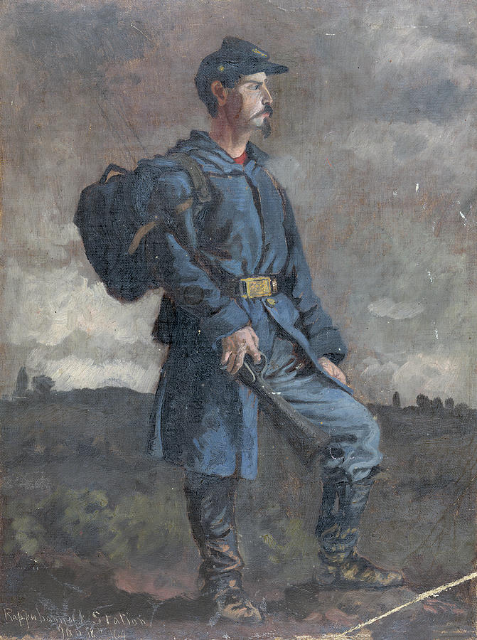 Civil War Guard Painting by Granger | Fine Art America