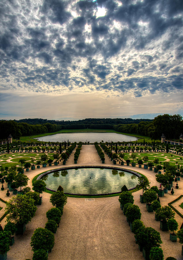 Clouds at Versailles Photograph by Tom Carrow | Fine Art America