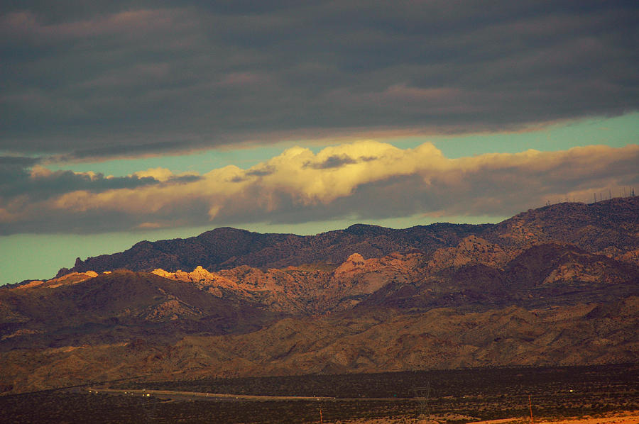 Clouds High Above Mountain Photograph by Daniel Martinez - Fine Art America
