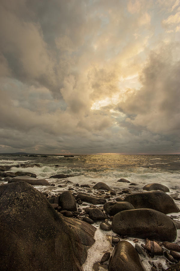 Cobblestone Beach Photograph by Jonathan Steele - Fine Art America