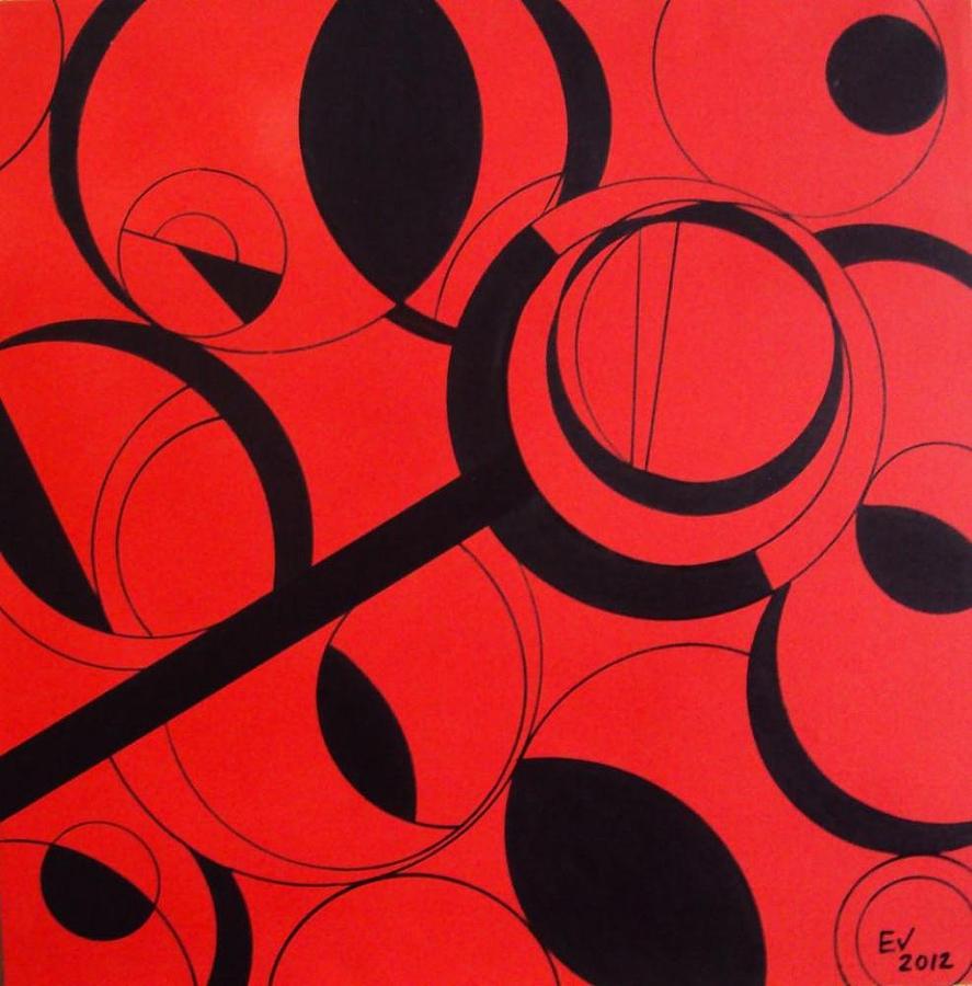 Cognitive Dissonance Painting by Ev McTaggart | Fine Art America