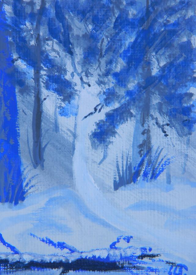 Cold Path Painting by Warren Thompson - Pixels