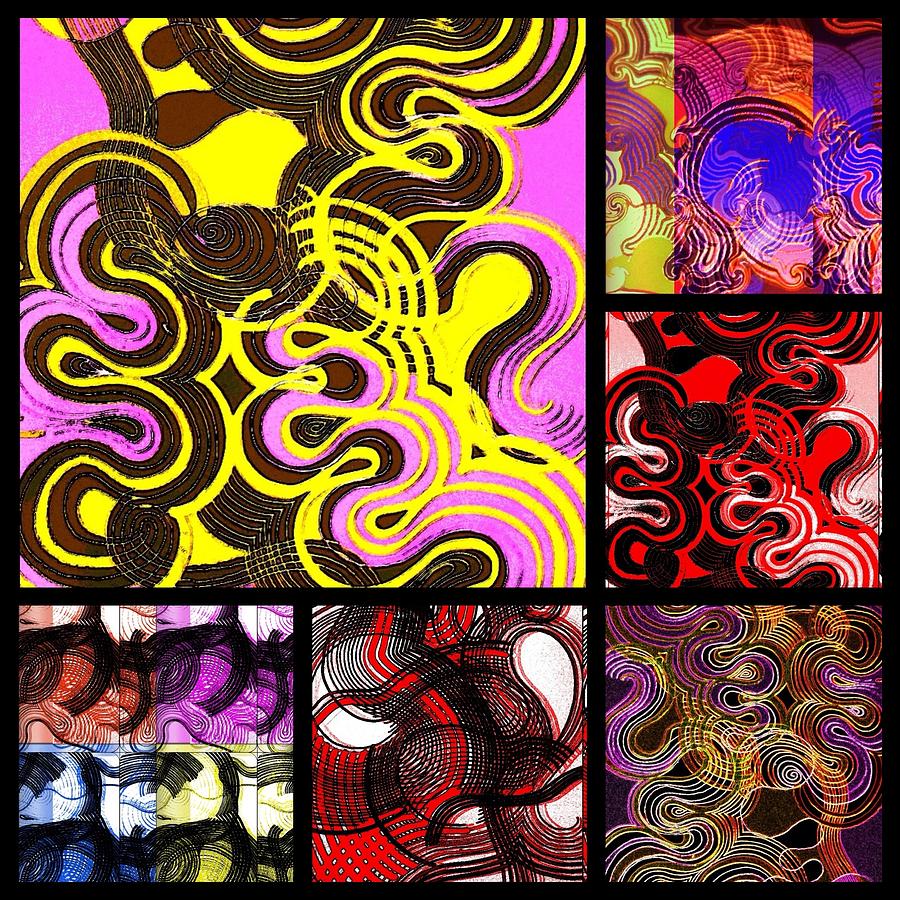 Collage 604 Drawing by George Eley - Fine Art America