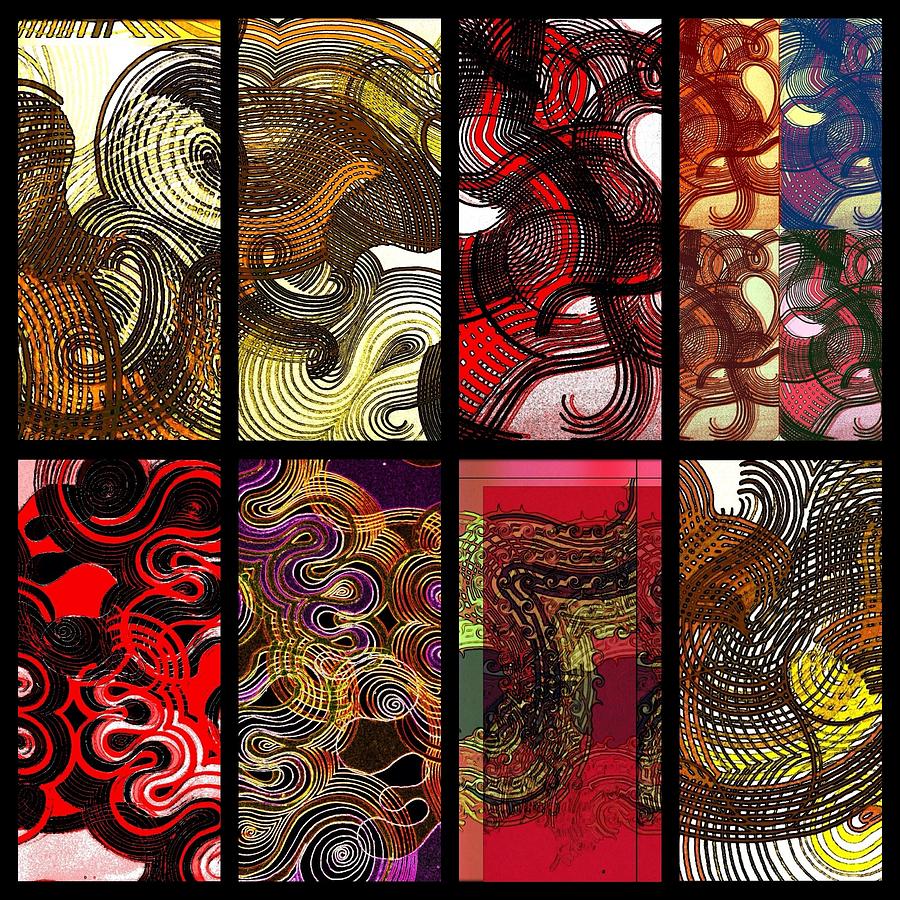Collage 804 Drawing by George Eley - Fine Art America