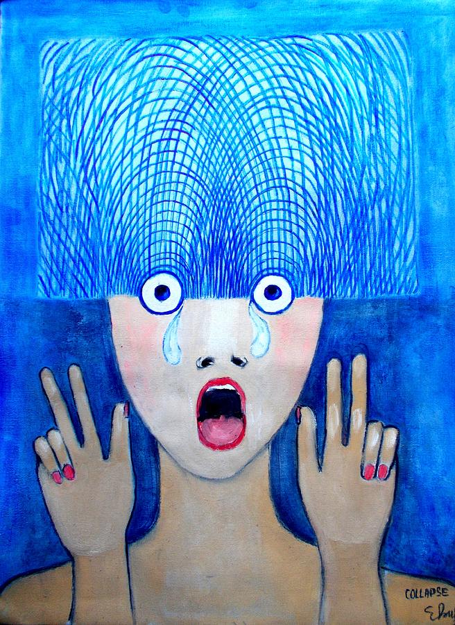 Collapse Painting by Elena Buftea - Fine Art America