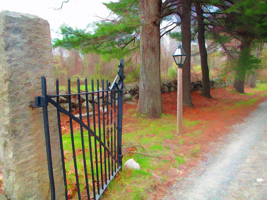 Colonial Path Photograph by Barbara McDevitt - Fine Art America