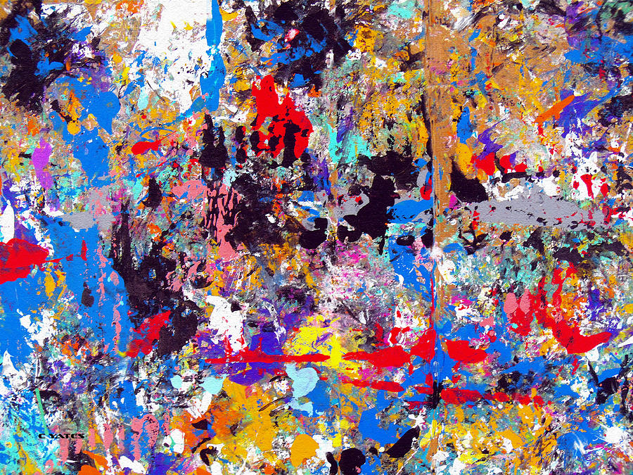 Color Spectrum Painting by Charles Yates