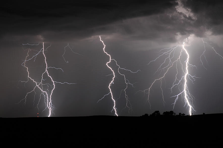 Colorado Lightning Storm Photograph by Eric Treece - Fine Art America