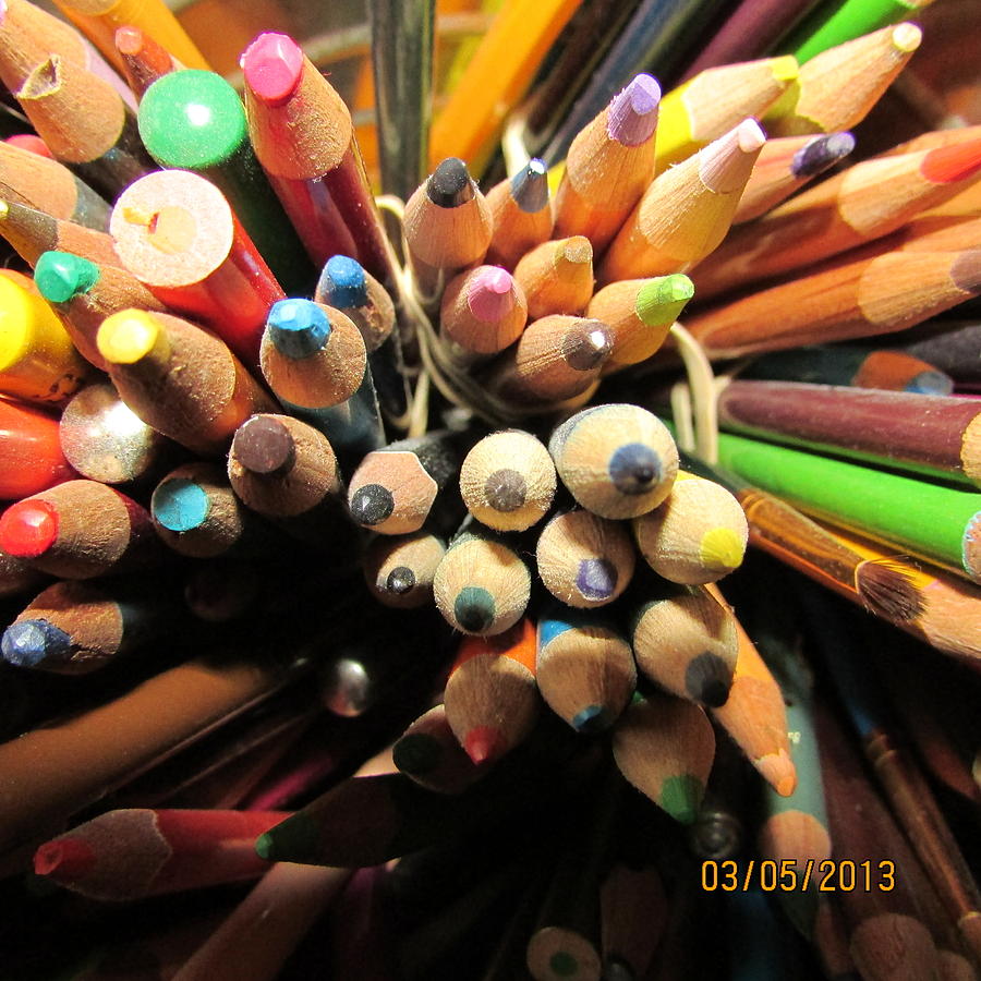 Colored Pencils Photograph by Jaime Neo - Fine Art America