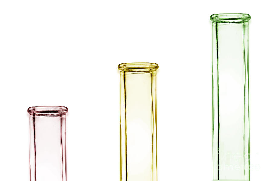 Colored Test Tubes Photograph by Sigrid Gombert | Pixels