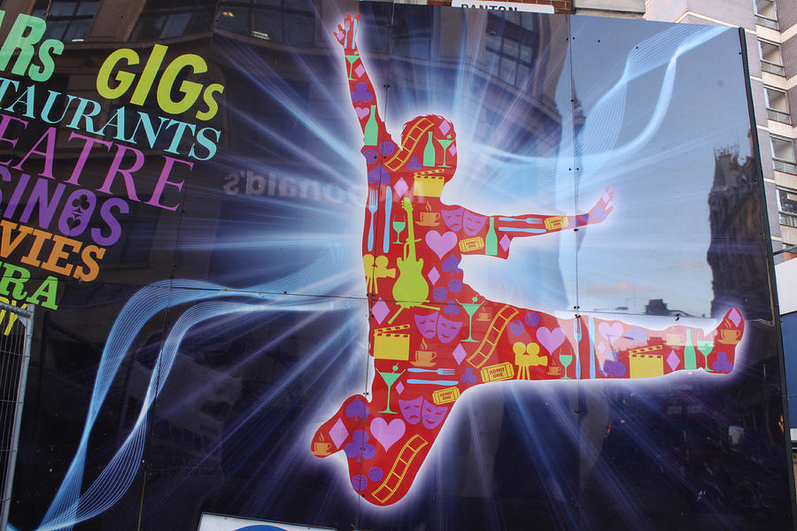 Colorful Ad in London Photograph by Christopher Schultz - Fine Art America