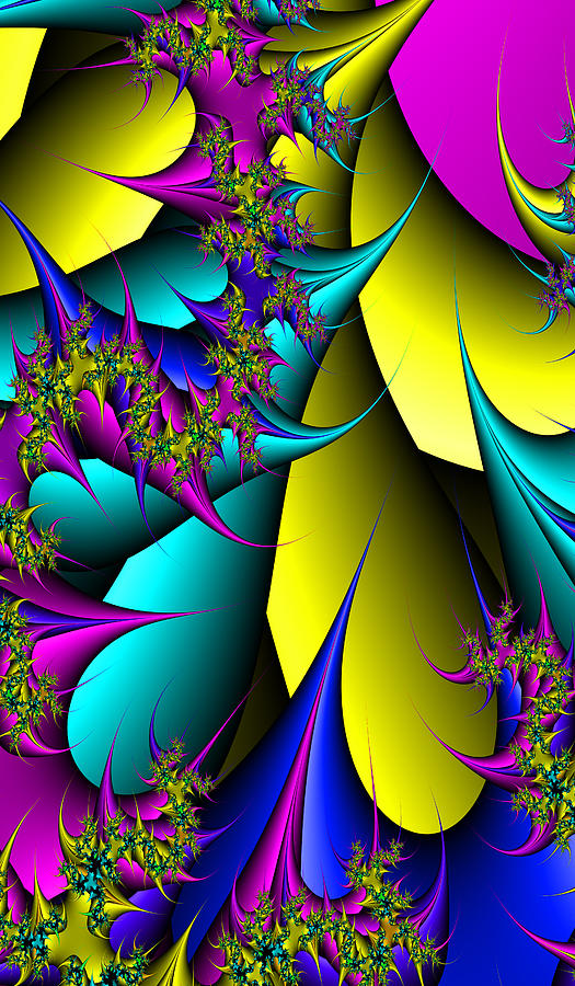 Colorful fractals Photograph by Jim Zuckerman - Fine Art America