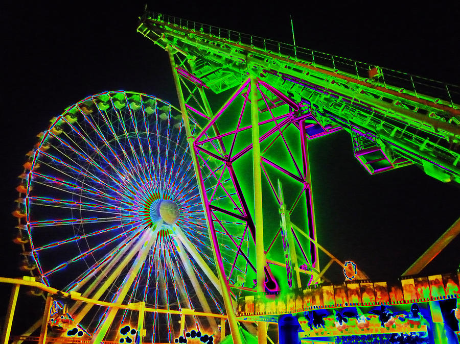 Colorful Rides Photograph by Thomas MacPherson Jr - Fine Art America
