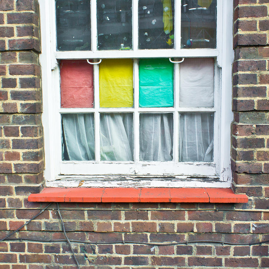 Colorful window Photograph by Tom Gowanlock - Fine Art America