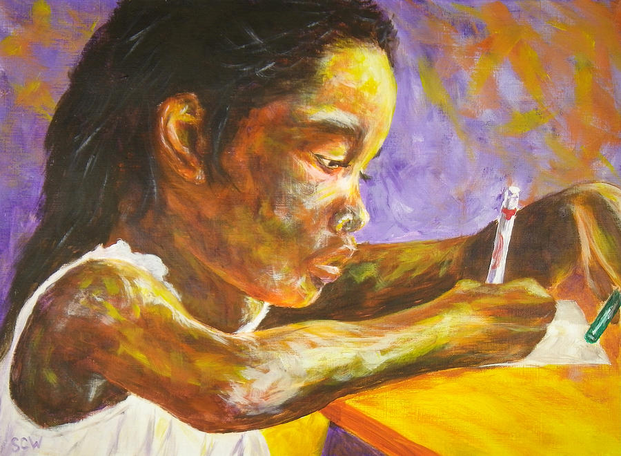 Coloring Painting by Steve Webb - Fine Art America