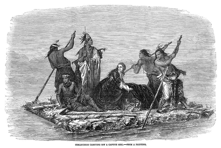Comanche Kidnapping, 1858 Painting by Granger - Pixels Comanche Kidnapping, 1858 Painting by Granger - Pixels