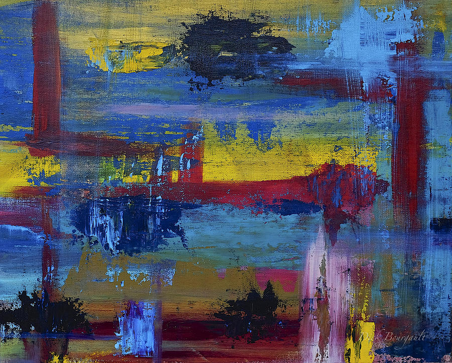 Comic Relief Painting by Dick Bourgault - Fine Art America