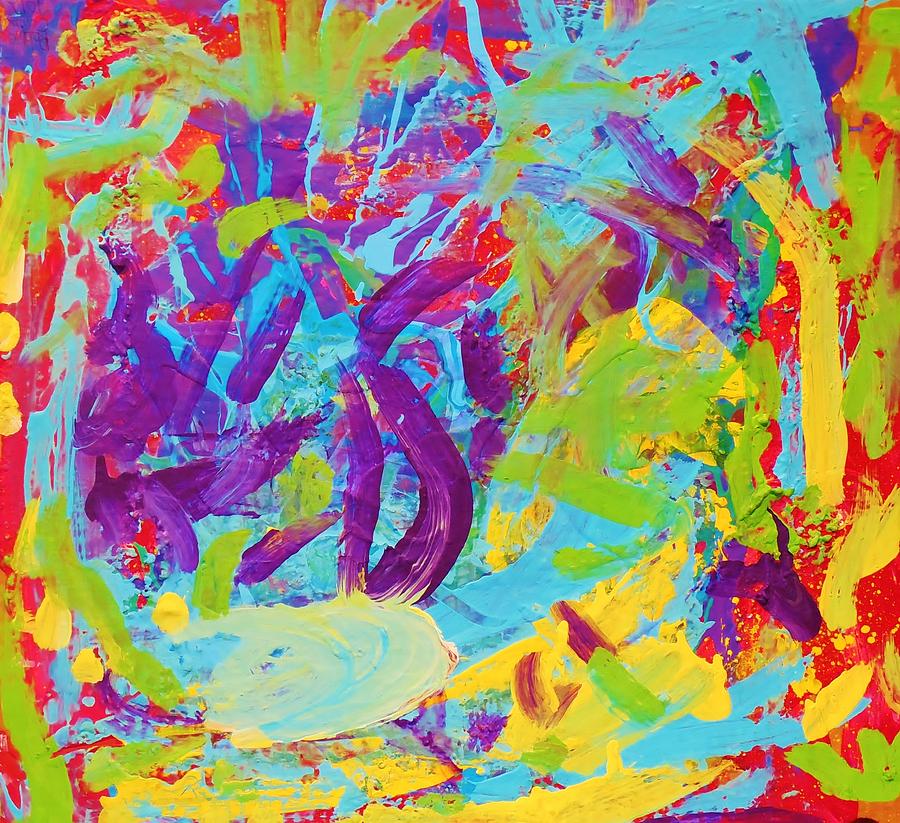 Coming Together Painting by Robbie Combs - Fine Art America