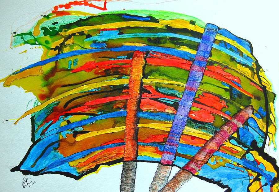 Command Baton Painting by Ronald Oliver - Fine Art America