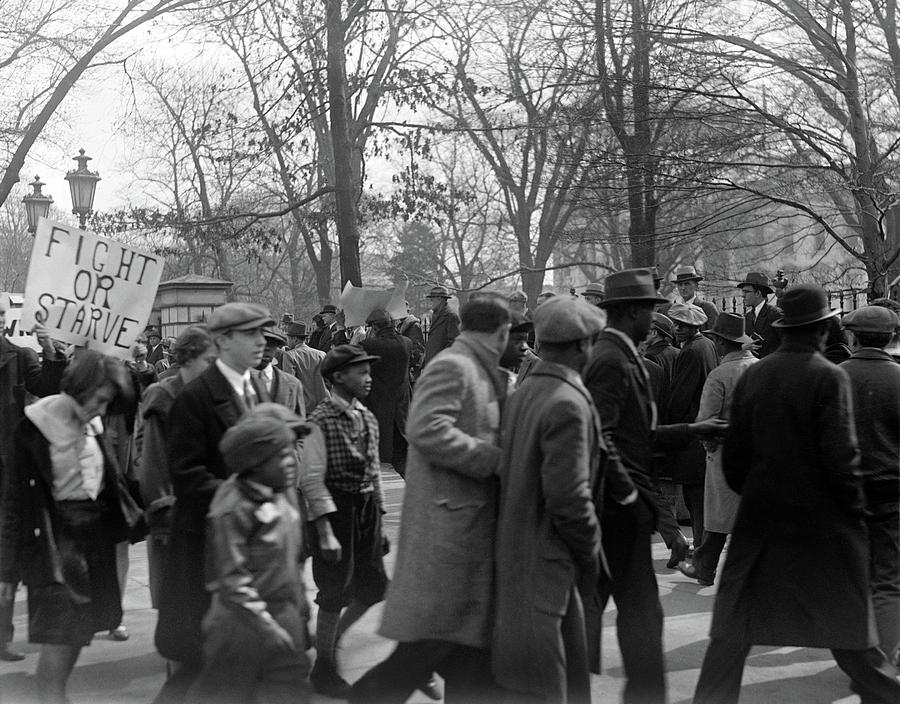 Communist Party Protest Photograph by Granger - Fine Art America