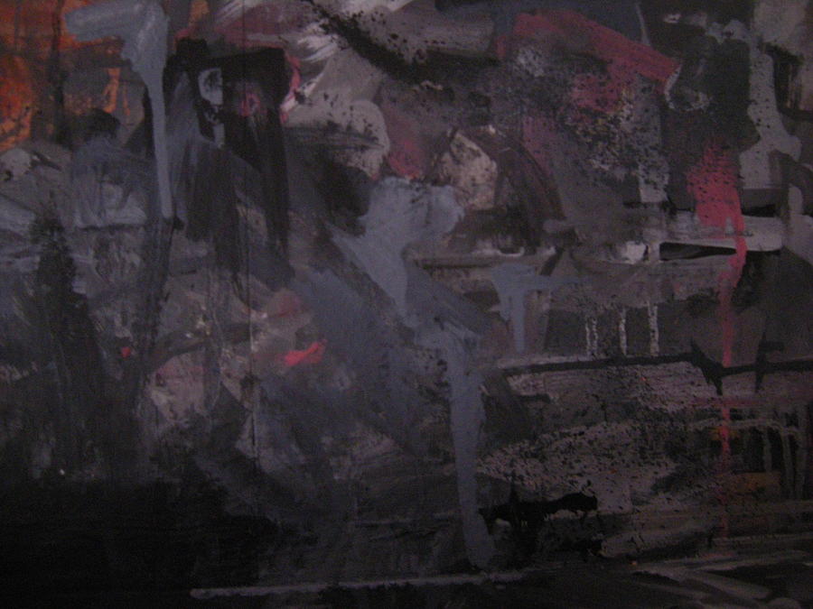 Composition Progress 2 Painting by Gregory Milburn - Fine Art America