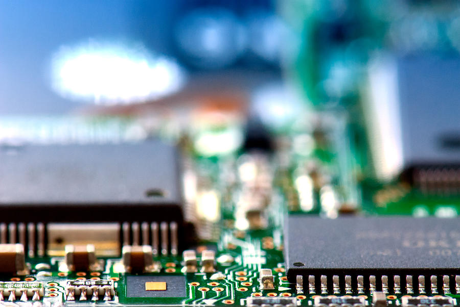 Computer board Photograph by Igor Sinitsyn - Fine Art America