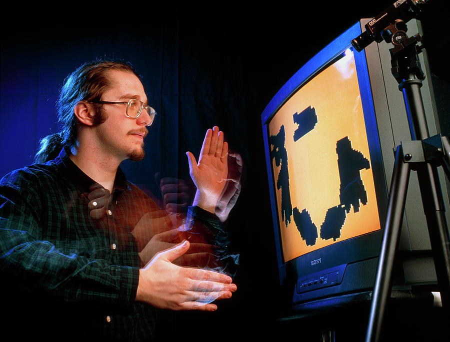 Computer Recognition Of Hand Sign Language by Science Photo Library