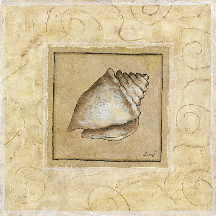 Conch Shell Painting by Pablo Esteban