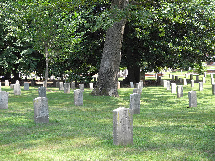 Confederate Headstones Photograph by Jeff Wolfe | Pixels