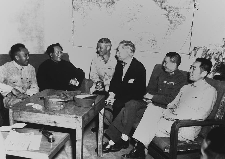 Conference Between Chinese Communists Photograph by Everett | Pixels