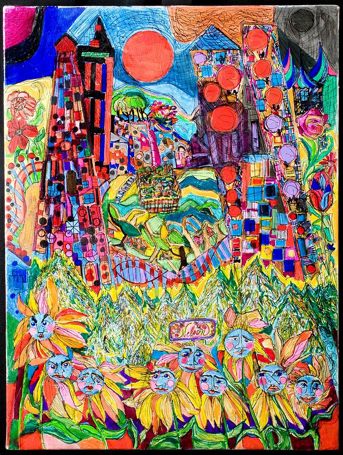 Hundertwasser Flowers