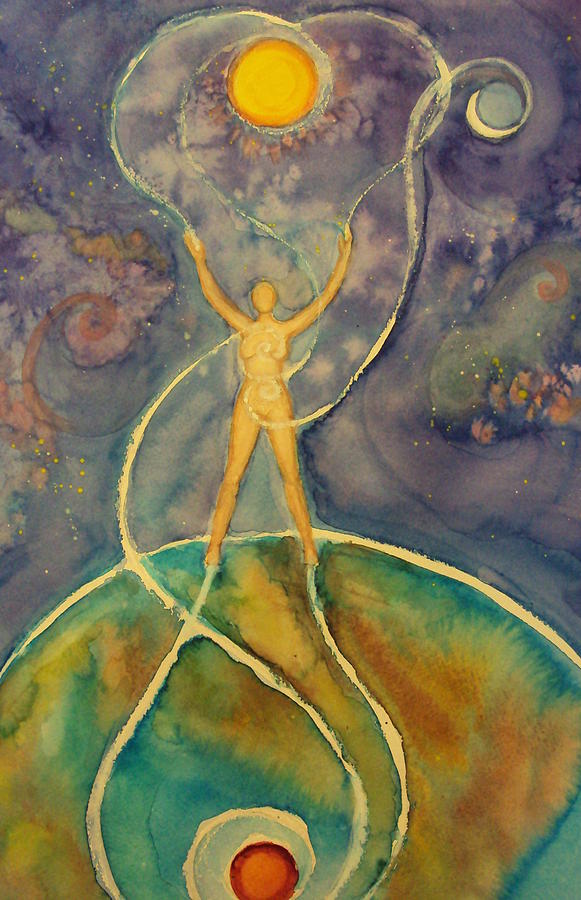 Connected Painting by Cynthea Greb - Fine Art America