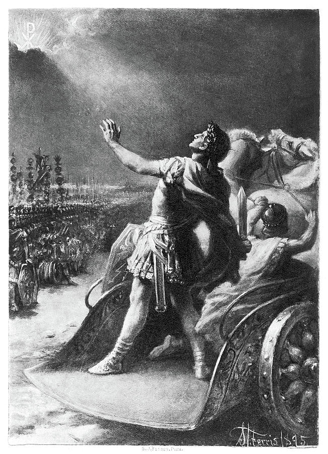 Constantine I (d Painting by Granger - Fine Art America