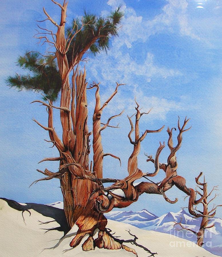 Continental Divide Old Timer Painting by Dan Riddle - Fine Art America
