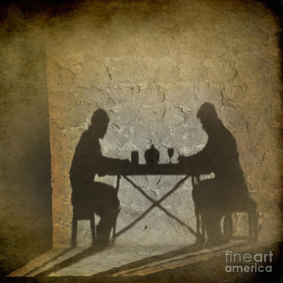 Conversation With Shadow Photograph by Sylvia Lakoma