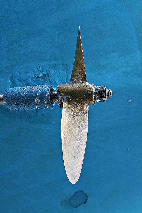 Copper Propeller Photograph by Heidi Farmer - Fine Art America