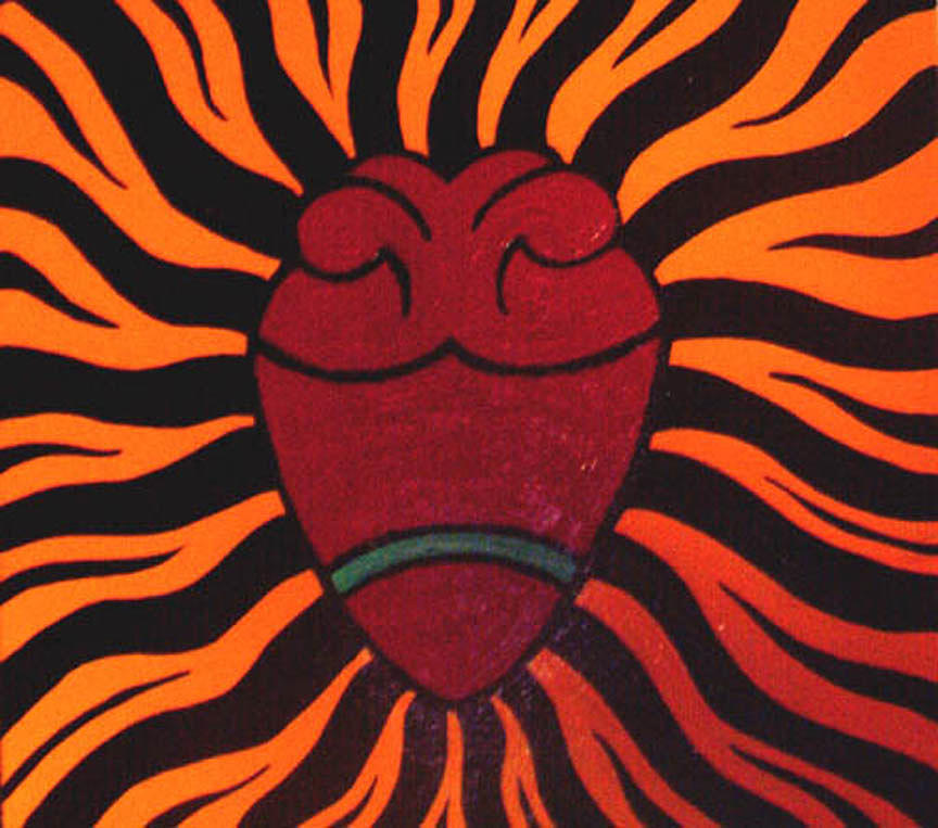 Corazon Painting by Jane Madrigal - Fine Art America