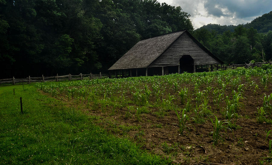 Corn Barn Photograph by David Norris - Fine Art America