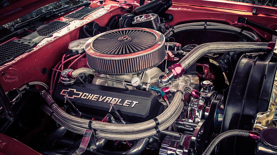 Corvette C3 Engine Photograph by Carlos Cano - Fine Art America