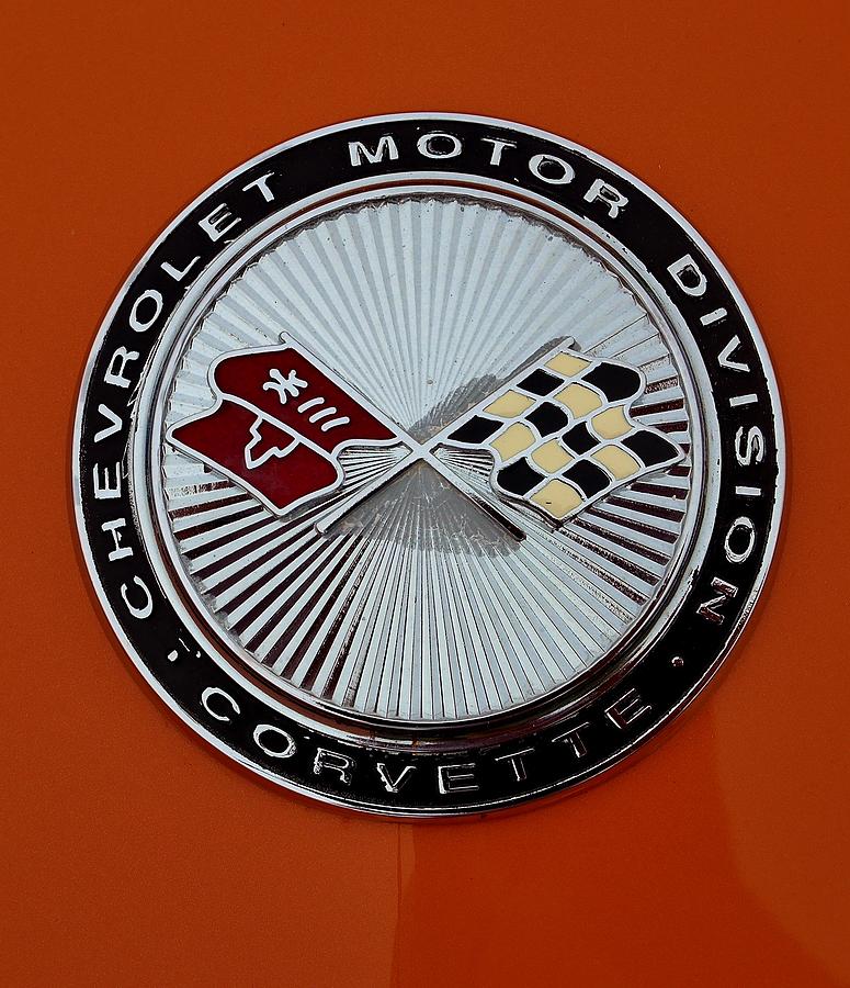 Corvette Logo Photograph by David Harrell - Fine Art America